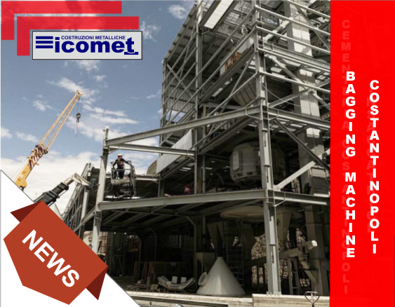 Bagging machine Constantinople cement | Icomet Metallic Construction