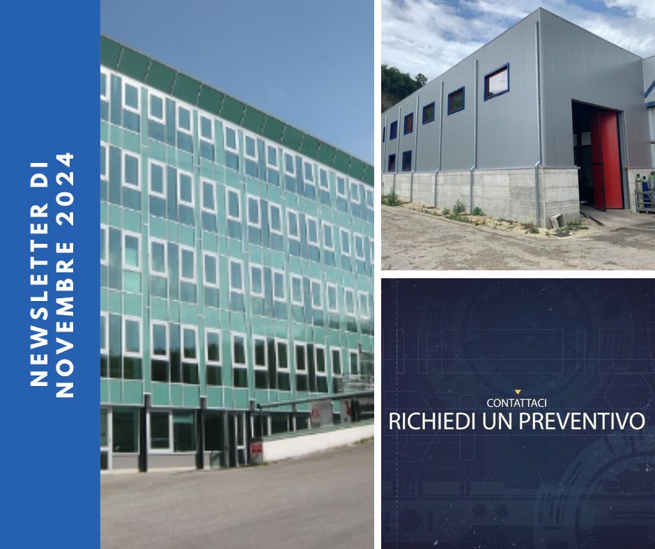 Newsletter Novembre 2024 | Icomet Costruzioni Metalliche